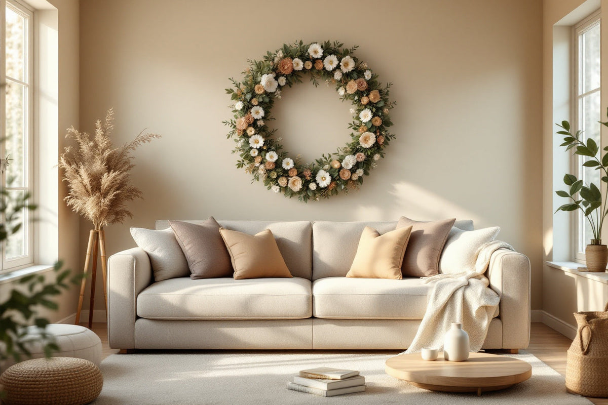 The Best Sofa Styles to Complement Your Decor and Flower Garlands